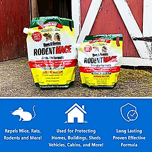 Nature’s MACE Rodent Repellent 2.5lb / Covers 440 Sq. Ft. / Repel Mice & Rats / Keep Mice, Rats & Rodents Out of Home, Garage, Attic, and Crawl Space / Safe to use Around Children & Pets