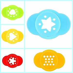 Kare & Kind Set of 10 pcs Smart Dough Tools Kit with Extruder Machine (10 Extruder Tools)