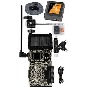 SPYPOINT Link-Micro-S-LTE Solar Cellular Trail Camera with LIT-10 Battery, Micro SD Card, Card Reader, and Mount (Link-Micro-S-LTE-V)