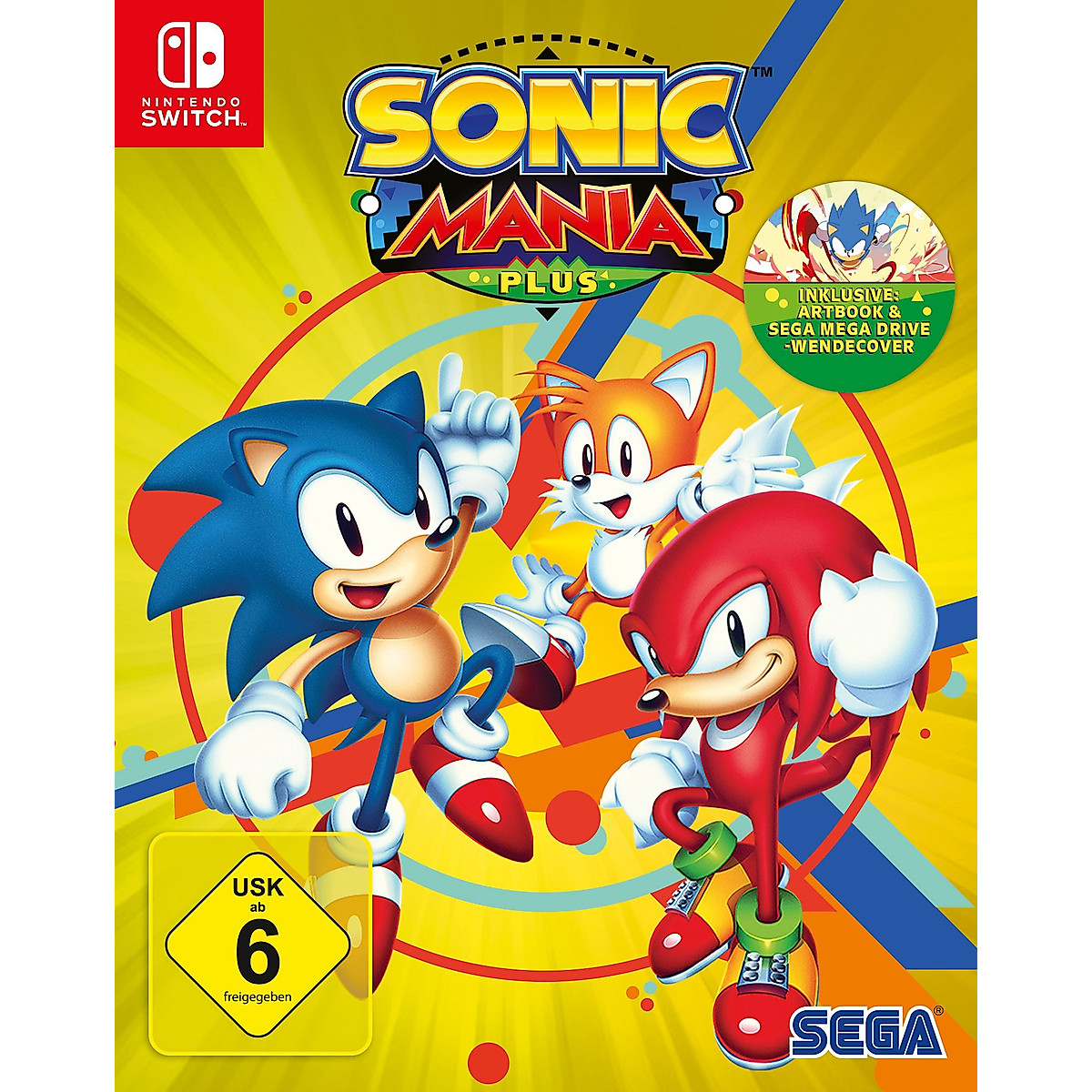 Sonic Mania Plus (Nintendo Switch) (Non-US Version)
