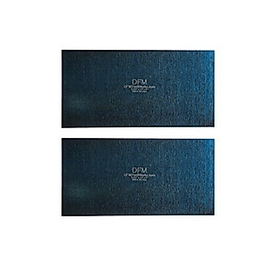 DFM Tool Works Blue Cabinet Scraper Rectangle Sets- MADE IN USA - Multiple Sizes (2, 0.032" x 2.5" x 5")