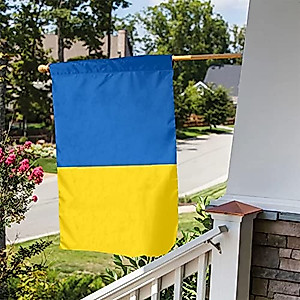 Flag of Ukraine Garden Flag Small Vertical Double Sided Seasonal Outside Ornament for Yard Farmhouse 12.5"x18"