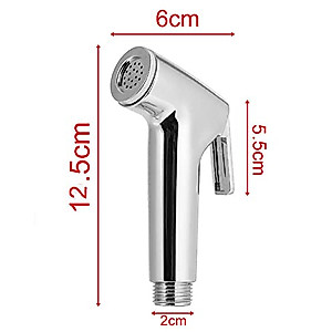 Handheld Bidet Sprayer Kit for Toilet,Full Pressure Leakproof Bathroom Jet Kits Spray Attachment with Hose,for Feminine Wash, Baby Cloth Diaper Washer Pet, Bathroom Toilet