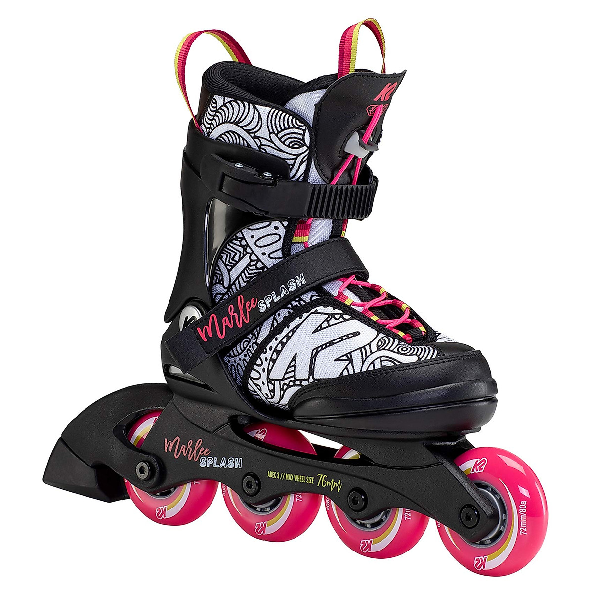 K2 Skate Marlee Splash, Multi-Color, 4-8