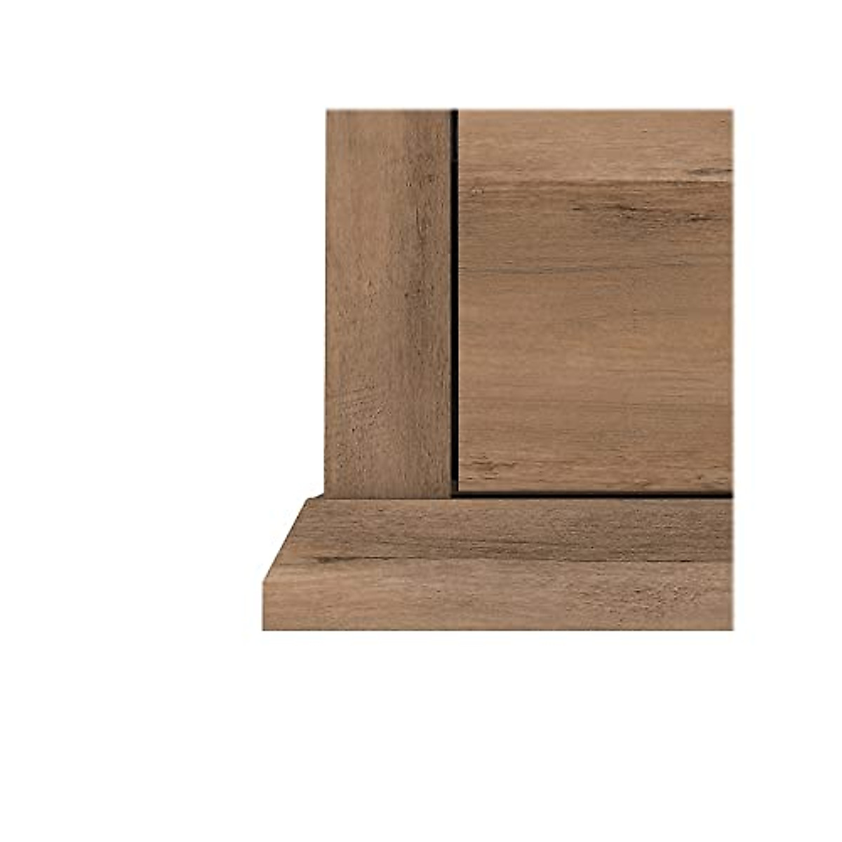 Bush Furniture Yorktown 2 Drawer Lateral File Cabinet in Reclaimed Pine