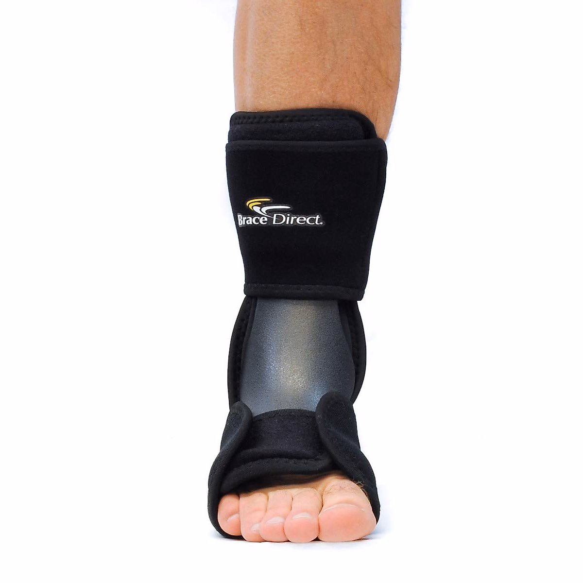 Brace Direct Night Splint (L/XL) + Plantar Fasciitis Day Air Wrap- for Plantar Fasciitis Relief, Arch Support, Heel Foot Pain, Achilles Tendonitis