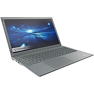 Gateway 15.6" FHD Ultra Slim Laptop, Quad-Core Pentium Silver N5030 up to 3.1GHz, 4GB RAM, 128GB eMMC, WiFi, Bluetooth, Charcoal (Renewed)