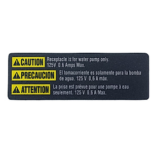 Bosch Parts 1609B03488 Label