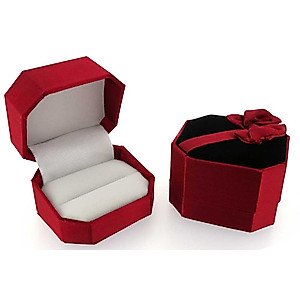 925 Sterling Silver Natural Ruby Womens Solitaire Ring - Sizes 4 to 12 Available