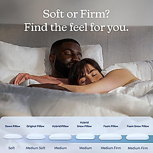 Casper Sleep Original Pillow for Sleeping, King, White