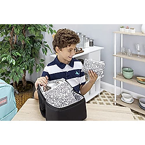 Reusable Snack and Sandwich Bags,Eco Friendly Reusable Snack Bags Washable and Dishwasher Safe,Snack Bags BPA Free,Reusable Snack Bags for Kids -7X7 and 7X4 inch Bags,Basketball+Transportation 4 Pack