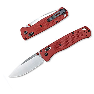 3.15'' 8Cr13Mov Steel Blade Nylon Glass Fiber Handle with Clip, Single-handed Opening Portable Camping EDC Knife, Outdoor Survival Tool Everyday Carry, Christmas Gift