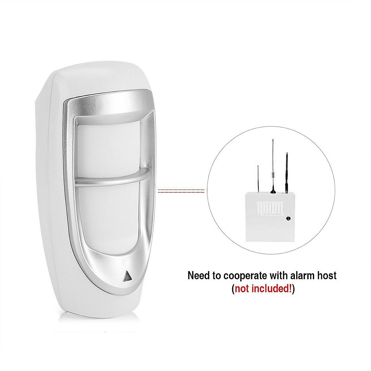 Wired Passive Infrared Motion Sensor , Motion Sensor&Detector Alarm , personally constructed Security Alert System for Monitor & keep Outside Property for Patio Deck Yard Garden