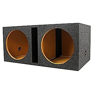 Rockville RDV12 Dual 12" Vented Subwoofer Enclosure Box 1.55 CU FT 3/4" MDF
