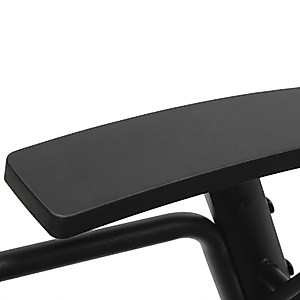 WUPYI Conference Room Chairs with Table, Stackable Foldable Ergonomic Reception Office Chair with Lumbar Support, Armrest,Mesh Bouncing Back and Wheels,for Guest,Meetings,Waiting Room