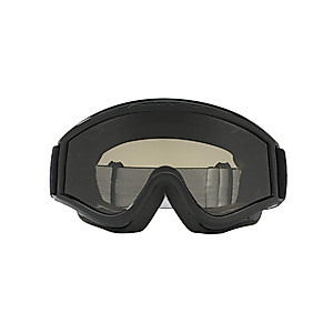 Oakley L-Frame with Clear Lens included MX Goggles,L Frame Frame/Grey & Clear AF Lens,one size