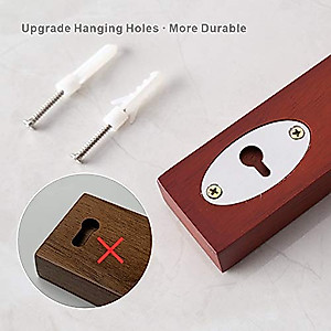 KITCHENDAO16 Inch Powerful Magnetic Knife Strip Holder for Wall, 50% Stronger Magnet, Wooden Knife Storage Rack Stand for Kitchen Knives & Tools, Mother's Day Gift for Mom Grandma