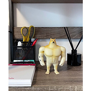 You Tooz Swole Doge 5' Tan Vinyl Figurine - Meme Collection