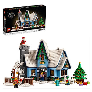 LEGO Icons 10293 Santa's Visit Winter Village Collections (1445 Pieces)