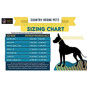 Country Brook Petz - Hot Pink Martingale Heavy Duty Nylon Dog Collar - 21 Vibrant Color Options (1 Inch Width, Medium)