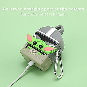 Airpod Case Cover, 3D Cute Cool Cartoons Avatar Silicone Wall·E Design，Soft Silicone Portable&Shockproof Airpod Case，for Apple Airpod 2&1 Charging Case【Straps Have Been Improved】 (Backpack)