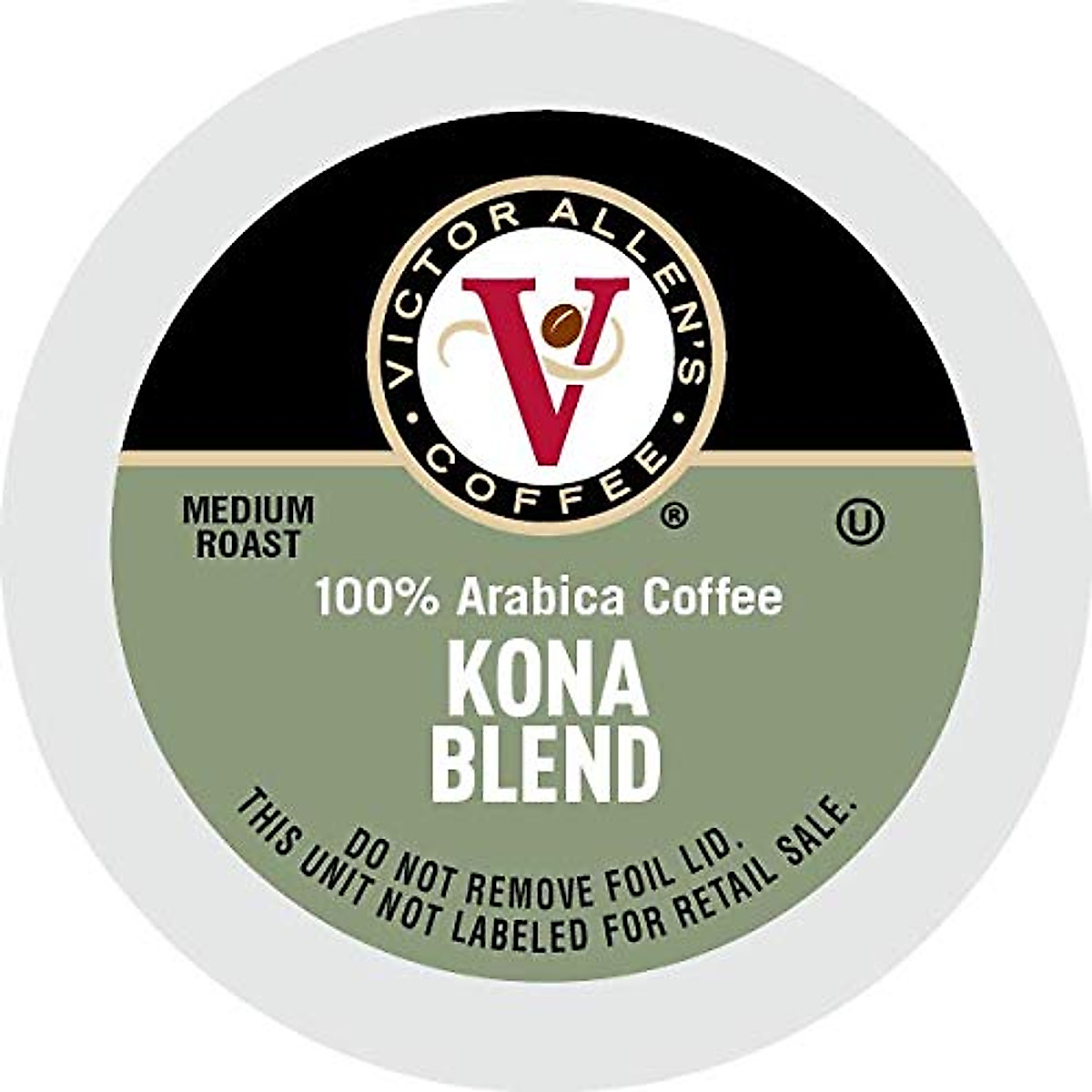 Victor Allen's Coffee Hawaiian Blend and Caramel Macchiato Single Serve K-Cup Coffee Pods | 80 Count