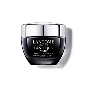 Lancôme Advanced Génifique Night Cream - Repairs Skin Barrier Overnight - With Bifidus Prebiotic, Hyaluronic Acid & Triple Ceramide Complex - 1.7 Fl Oz