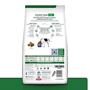 Hill's Prescription Diet r/d Weight Loss Chicken Flavor Dry Dog Food, Veterinary Diet, 27.5 lb. Bag