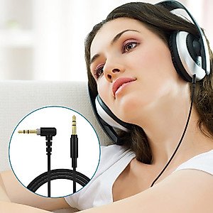 Tobysome 3.5mm Audio Cable Aux Cord Replacement Headphone Cable Compatible with Sony WH-1000xm5 WH-1000xm4 WH-1000xm3 WH-1000xm2 MDR-XB950N1 MDR-ZX770BN WH-xb910n WH-CH700N Headphones, More