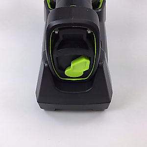 Zebra LI3678-SR (Standard Range) Ultra-Rugged Cordless Barcode Scanner Kit (Bluetooth,Linear Imager,2D/1D,IP52,Black), includes CradleFIPS, Vibration Motor, Cradle, Power Supply