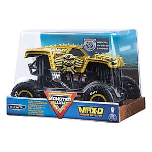 Monster Jam, Official Max D Monster Truck, Die-Cast Vehicle, 1:24 Scale