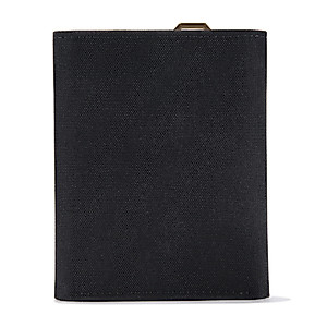 Carhartt Men's Casual Trifold Wallets, Nylon Duck (Black), One Size