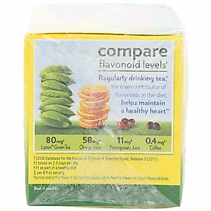 Lipton Green Tea, Orange Passionfruit & Jasmine, 20 Count Box