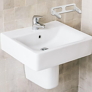 Bistras Wall Mount Paper Towel Holder Dispenser for Kitchen and Bath, Vertical or Horizontal Mount, Under Cabinet Includes 2 Screws (White 1 pk)