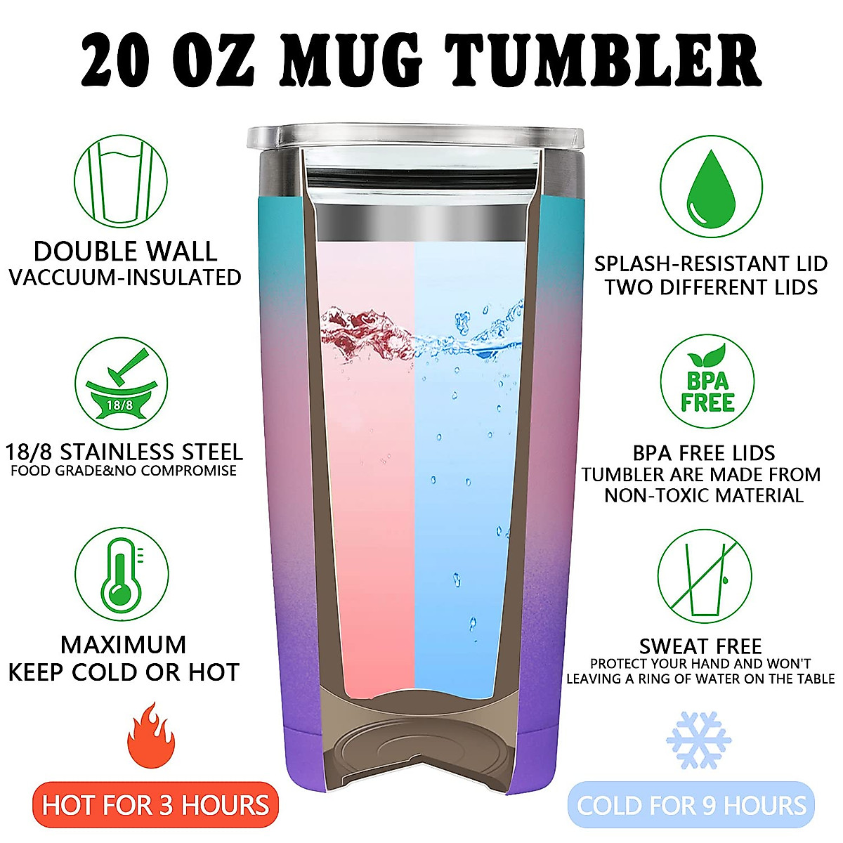 Fufandi Gifts for Best Friend - Best Friend Birthday Gifts for Women - Friendship Christmas Gifts for Female Friend - Gifts for Sister from Sister - You're the Sister I Got to Choose Tumbler