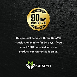 KaraMD Lectin Guard | Lectin Blocker Gut & Colon Health Supplement | Slippery Elm, Bladderwrack, Sodium Alginate, Okra, Kiwi & Papaya | Natural Vegan Friendly, Non-GMO & Gluten Free (30 Servings)