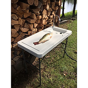 Buffalo Tools FISHTABLE Fish/Game Table W/Faucet