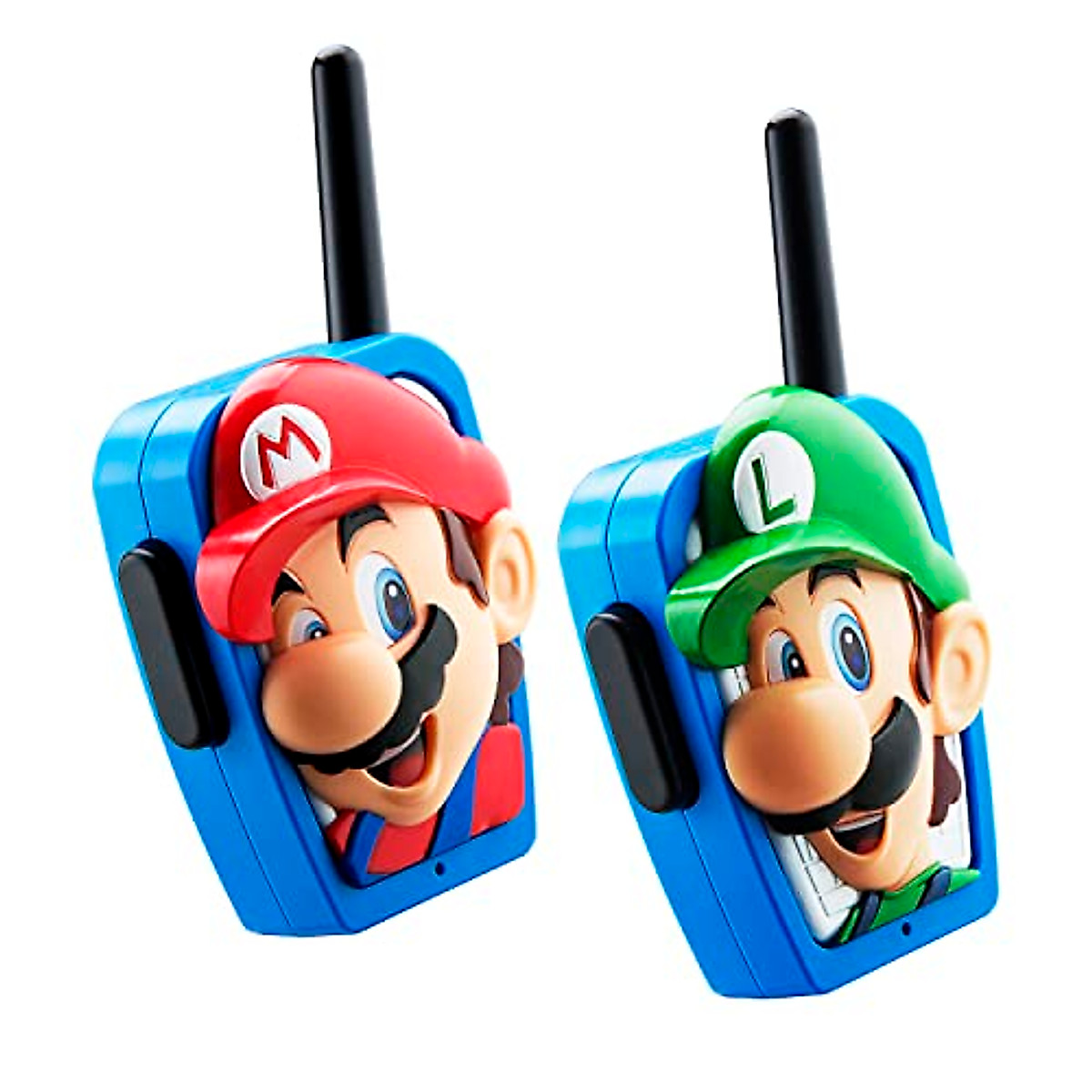 Super Mario Bros Walkie Talkies Kids Toys, Long Range, Two Way Static Free Handheld Radios, Designed for Indoor or Outdoor Games for Kids Aged 3 and Up