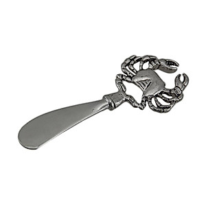 Chesapeake Bay Crab Design Bamboo Cutting Board with Matching Spreader 67452 10.75 Inches