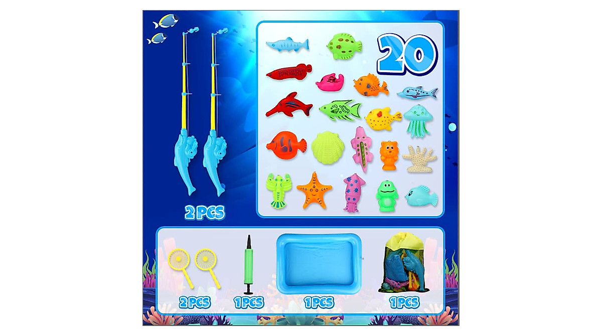 Fun Magnetic Fishing Game for Kids 3-5 - TOY Life