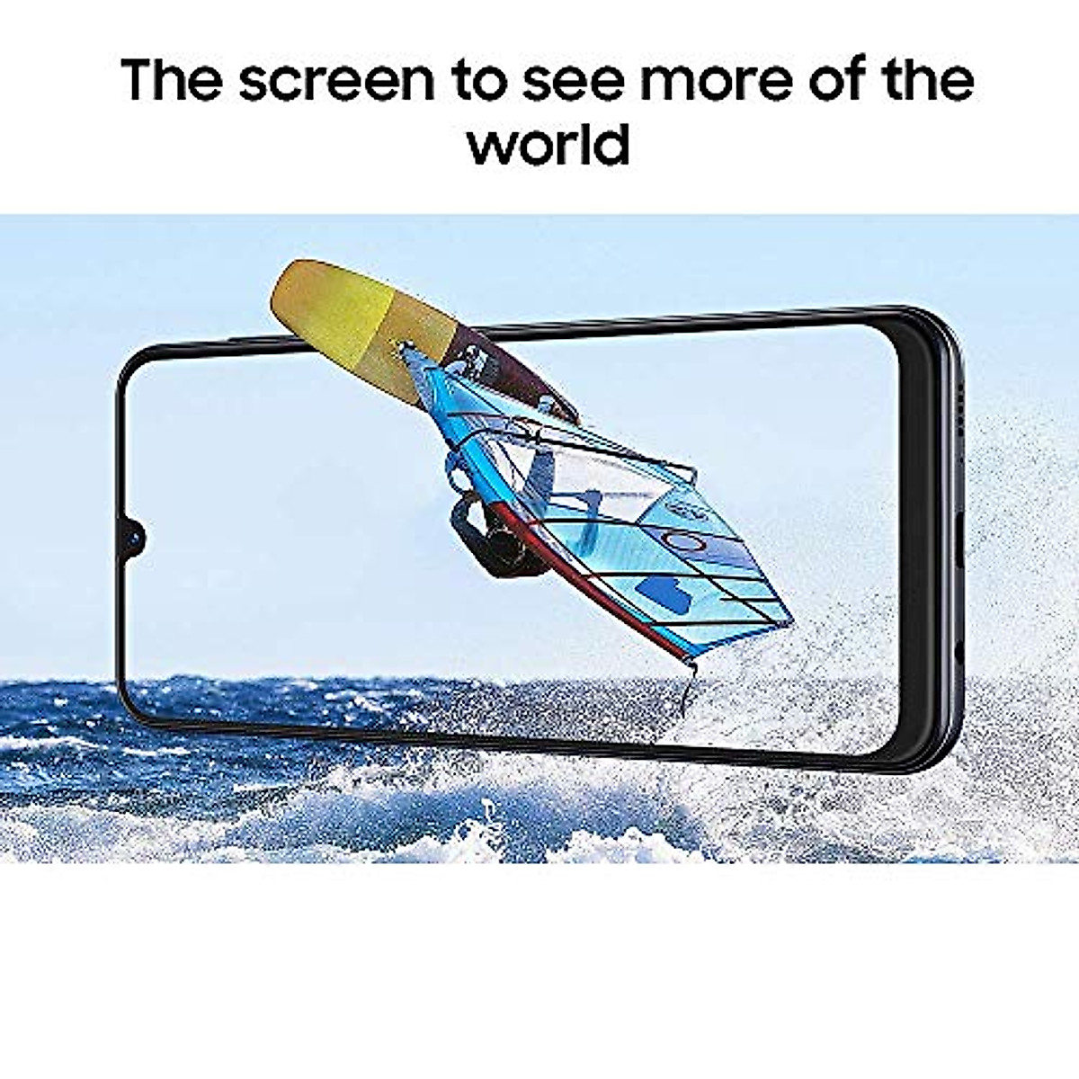 Samsung Galaxy A50 A505F 128GB Dual SIM Unlocked GSM Phone w/ Triple (25MP+8MP+5MP) Camera - Black