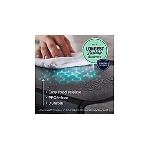 Oster DiamondForce 10 x 20" Nonstick Coating Infused with Diamonds Electric Griddle with Warming Tray