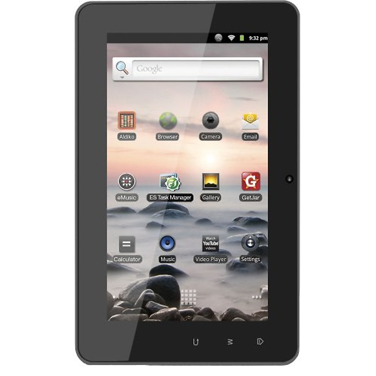 Coby Kyros 7-Inch Android 2.3 4 GB Internet Tablet with Capacitive Touchscreen - MID7127-4G (Black)