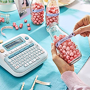 Brother P-touch Embellish Ribbon & Tape Printer PT-D215e