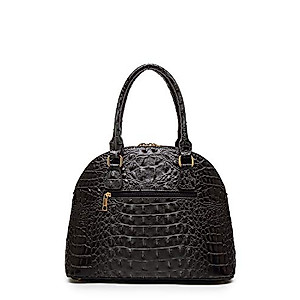 Staci Embossed Shoulder Bag Top Handle Textured Satchel by Mia K. Farrow