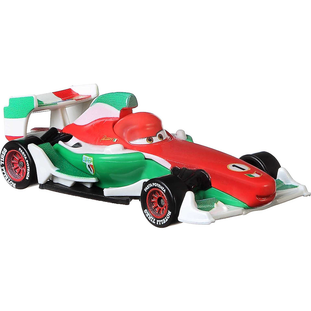 Disney Cars Toys Francesco Bernoulli, Miniature, Collectible Racecar Automobile Toys Based on Cars Movies, for Kids Age 3 and Older, Multicolor