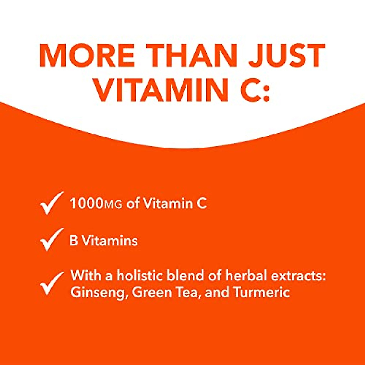Vicks Super C Energize and Replenish* Daytime Daily Supplement with Vitamin C, B Vitamins Plus a Blend of Herbal Extracts, Coated to be Easy to Swallow, from The Makers of Vicks, 28ct