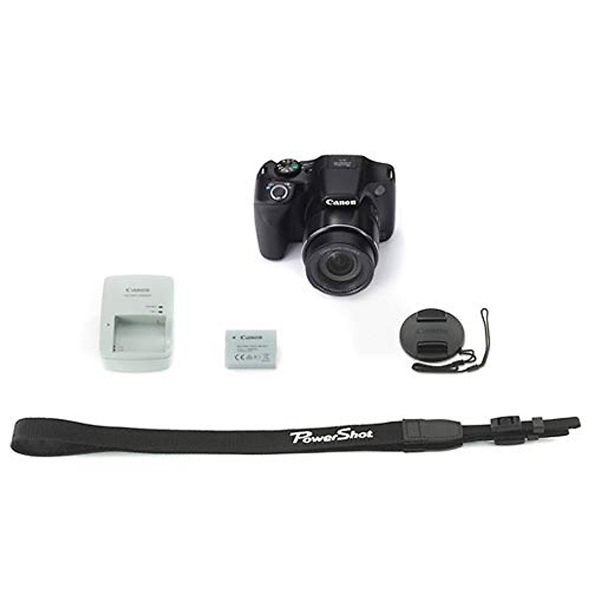 Canon PowerShot SX540 HS Digital Camera + 64GB Memory Card + Camera Case + USB Card Reader + Vivitar Memory Hard Case (24 Slots) + Hand Grip + Complete Accessory Bundle (Renewed)