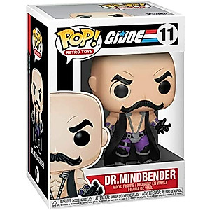 POP Retro Toys: G.I. Joe - Dr. Mindbender Funko Vinyl Figure (Bundled with Compatible Box Protector Case)