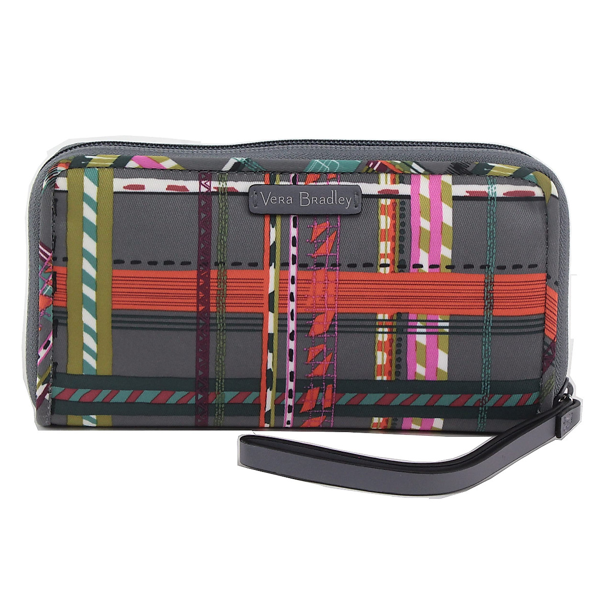 Vera Bradley Midtown RFID Wristlet in City Plaid